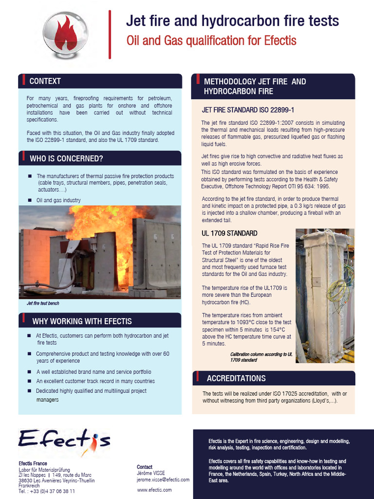 Jet Fire Hydrocarbon Tests-2 | PDF | Petroleum | Gases