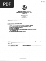 2021 Math Kangaroo Pre-Ecolier Answers | PDF
