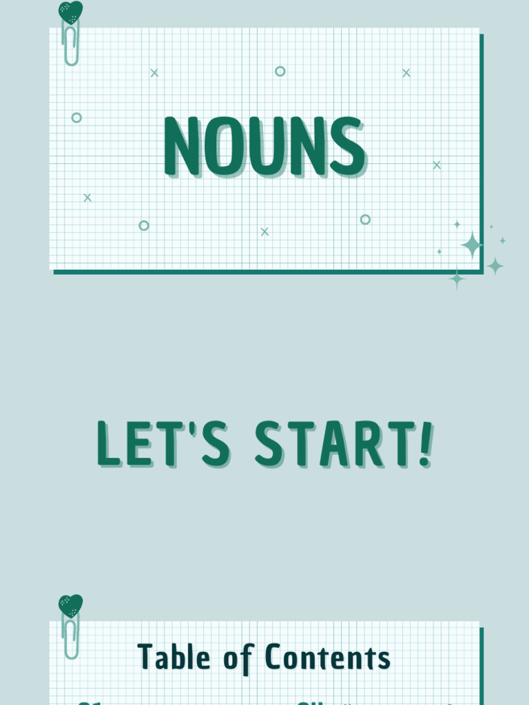 Understanding Nouns and Their Types | PDF