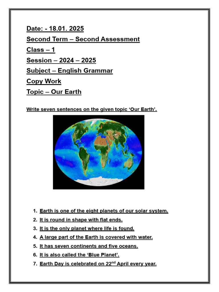 STD 1 Worksheets (18.01.2025) - 1 | PDF | Train | Transport
