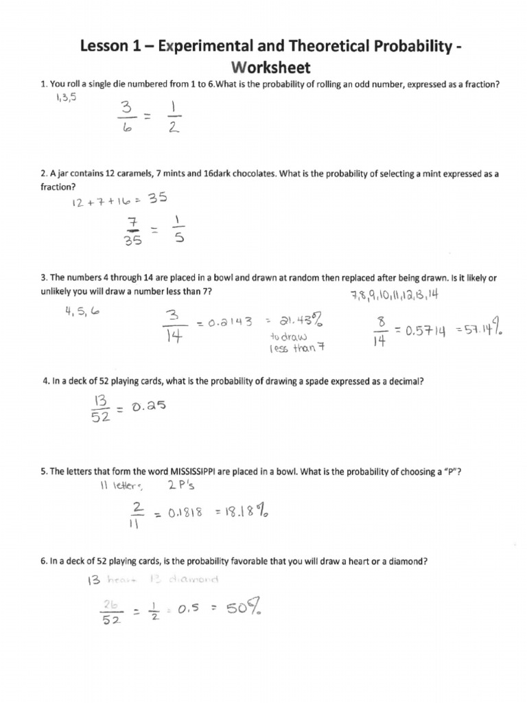 unit-3-probability-worksheet-answers | PDF