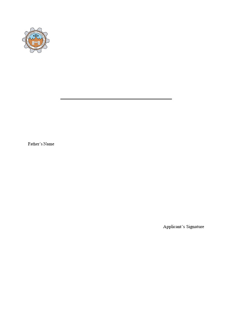 MOI Certificate Application Form | PDF