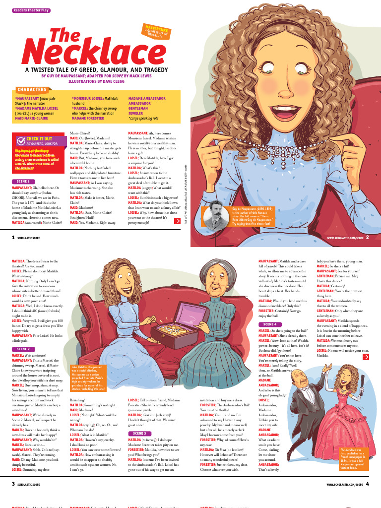 Readers Theater The Necklace | PDF