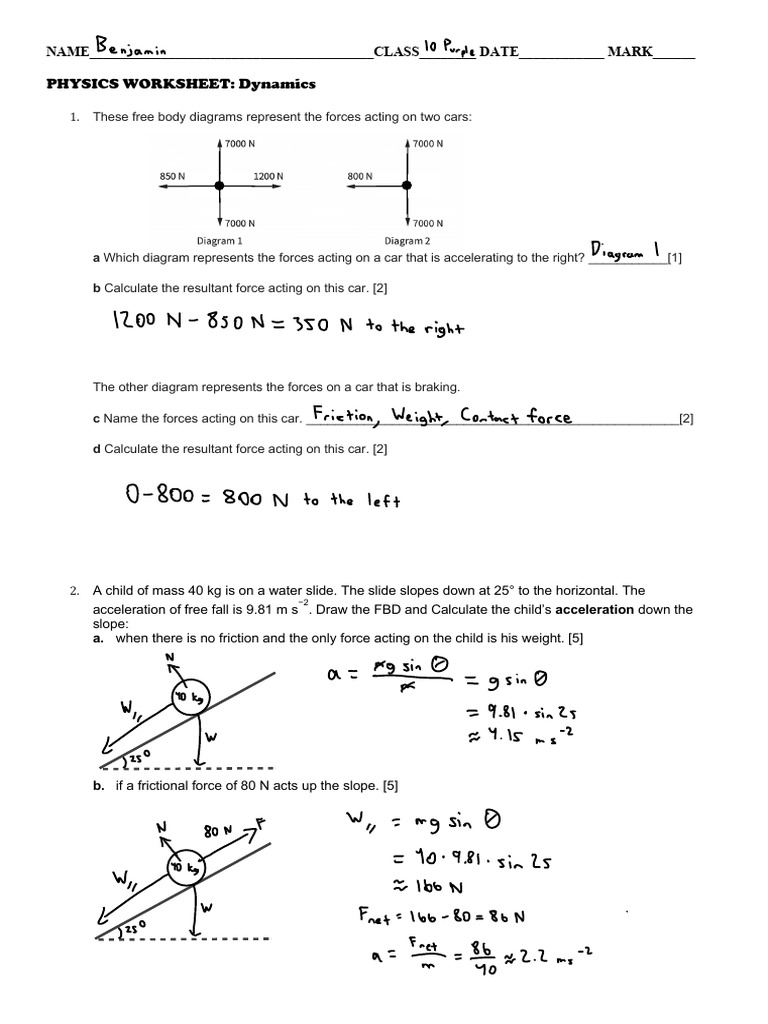 Dynamics WS 2024 | PDF