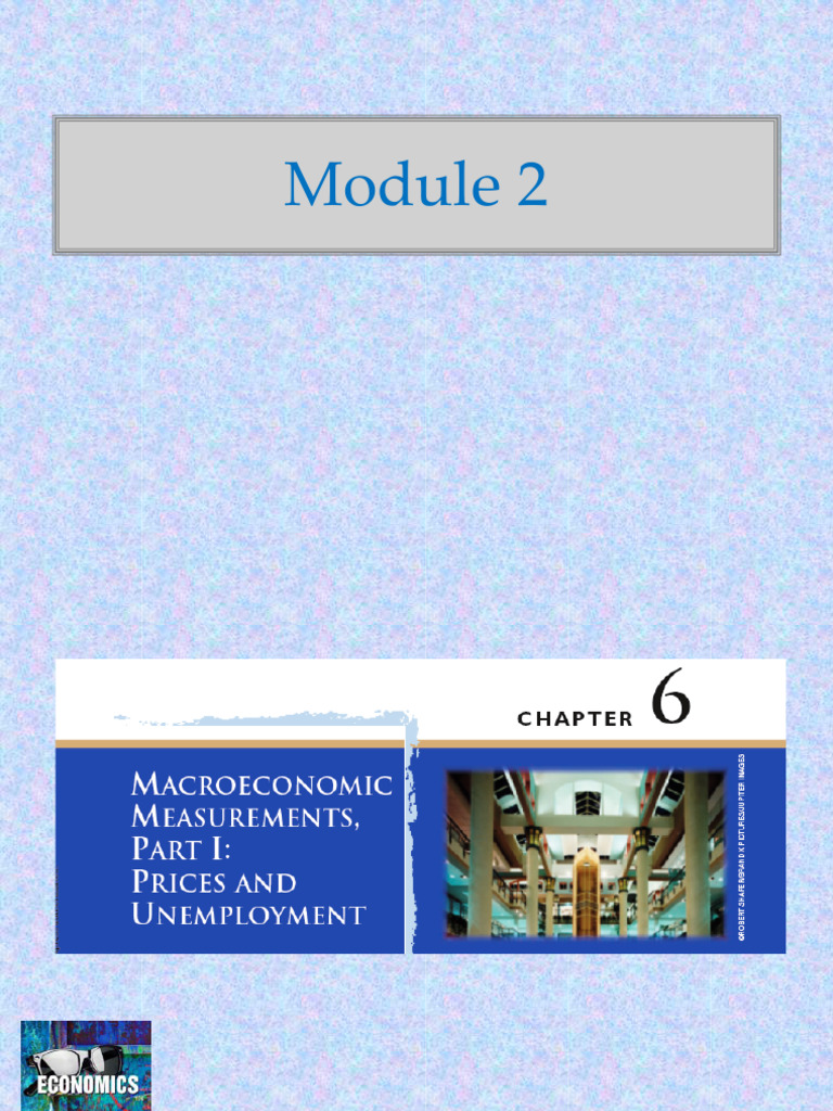 Module 2 Arnold Chapter 6 | PDF | Recession | Inflation