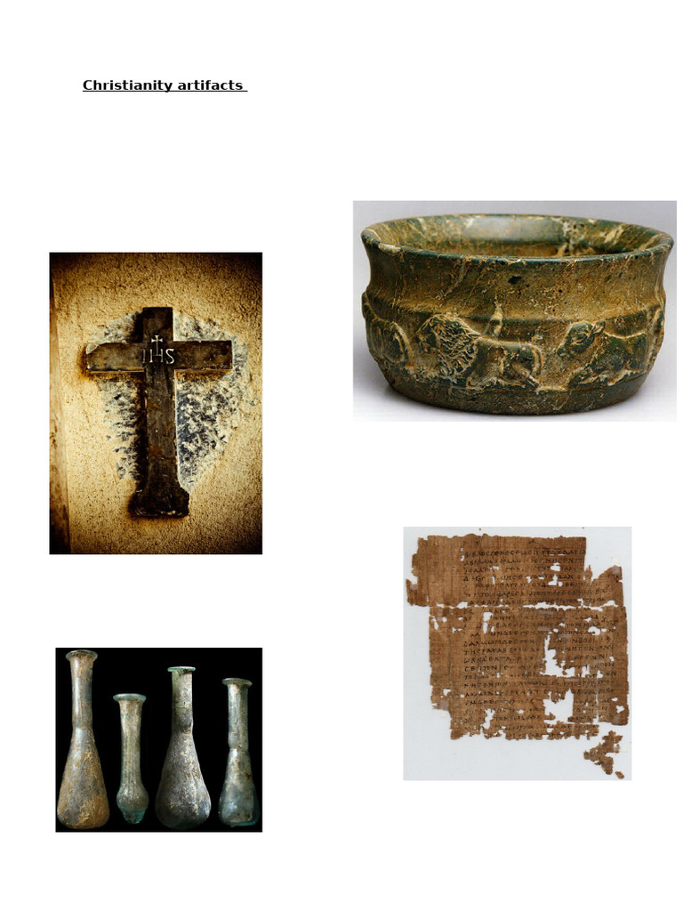 Christian Artifacts and Their Significance | PDF