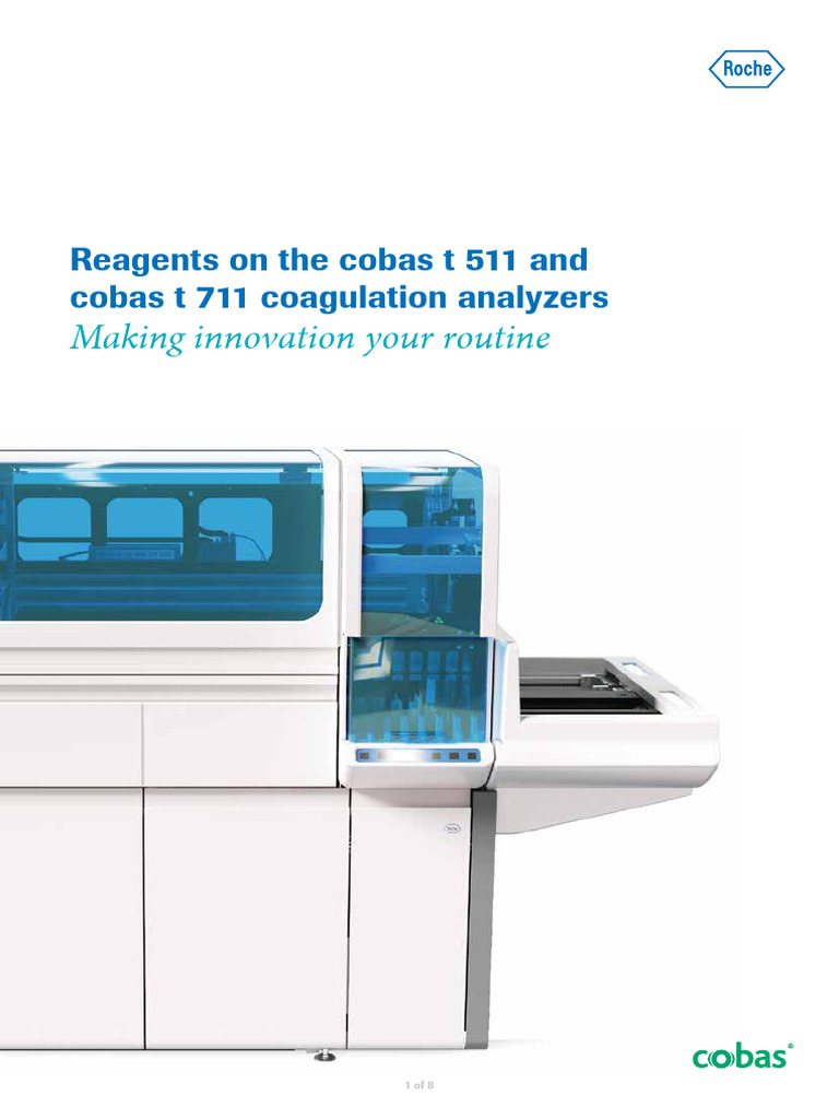 Cobas t511 - Assay Reagents | PDF | Automation
