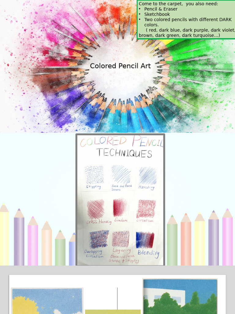 Colored Pencil Techniques | PDF