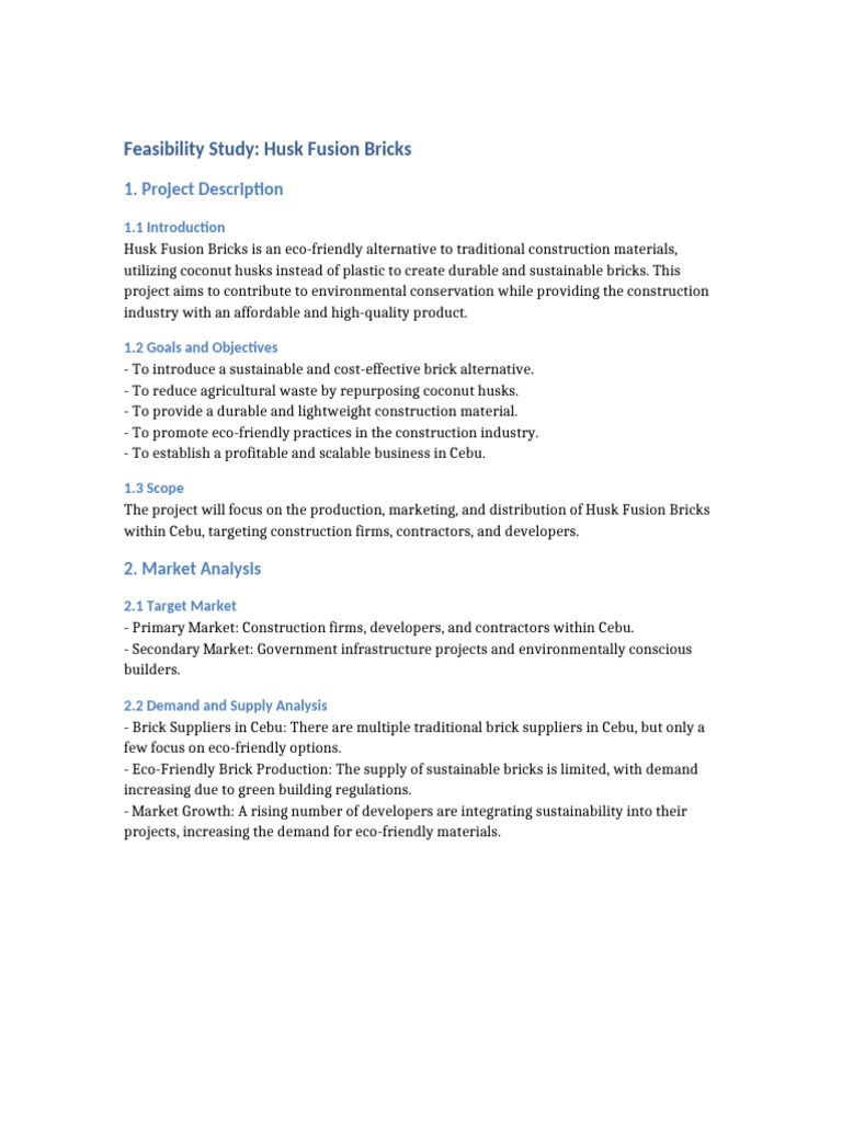 Feasibility_Study | PDF