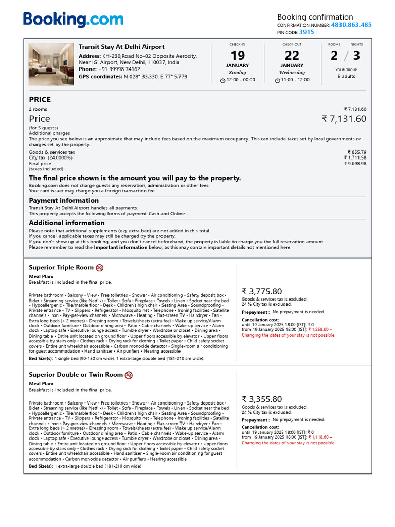 Confirmation | PDF | Fee | Payments