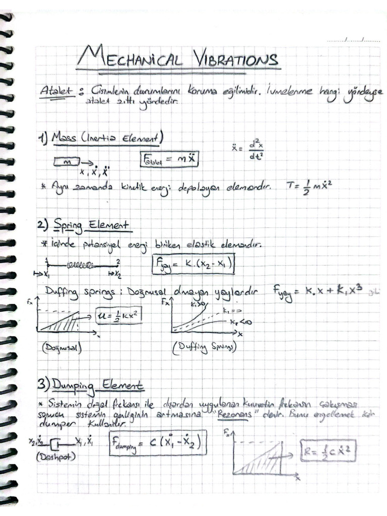 Mechanical Vibrations | PDF