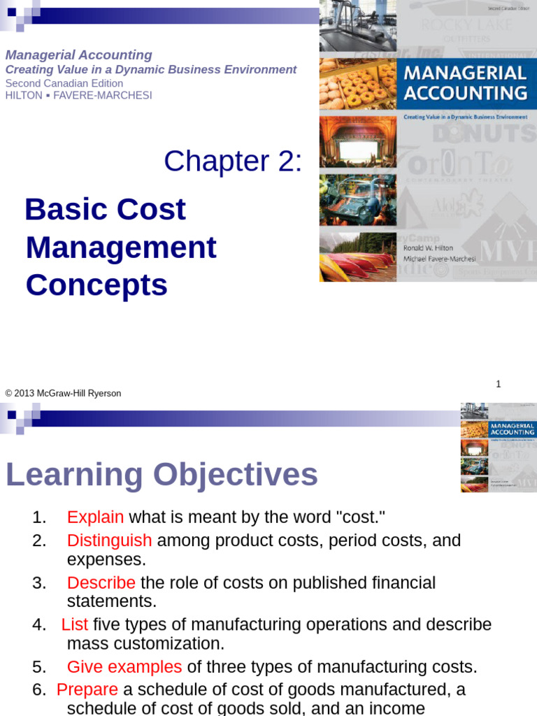 0.2 - Basic Cost Management Concepts | PDF | Inventory | Cost Of Goods Sold