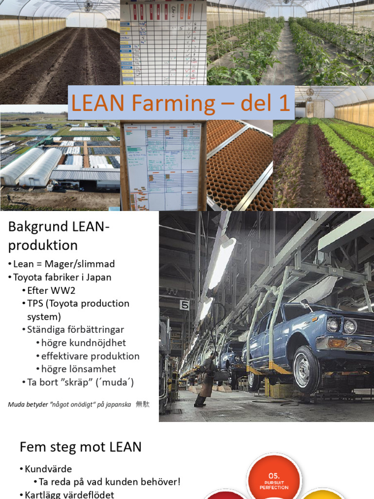 LEAN Farming Del 1 | PDF