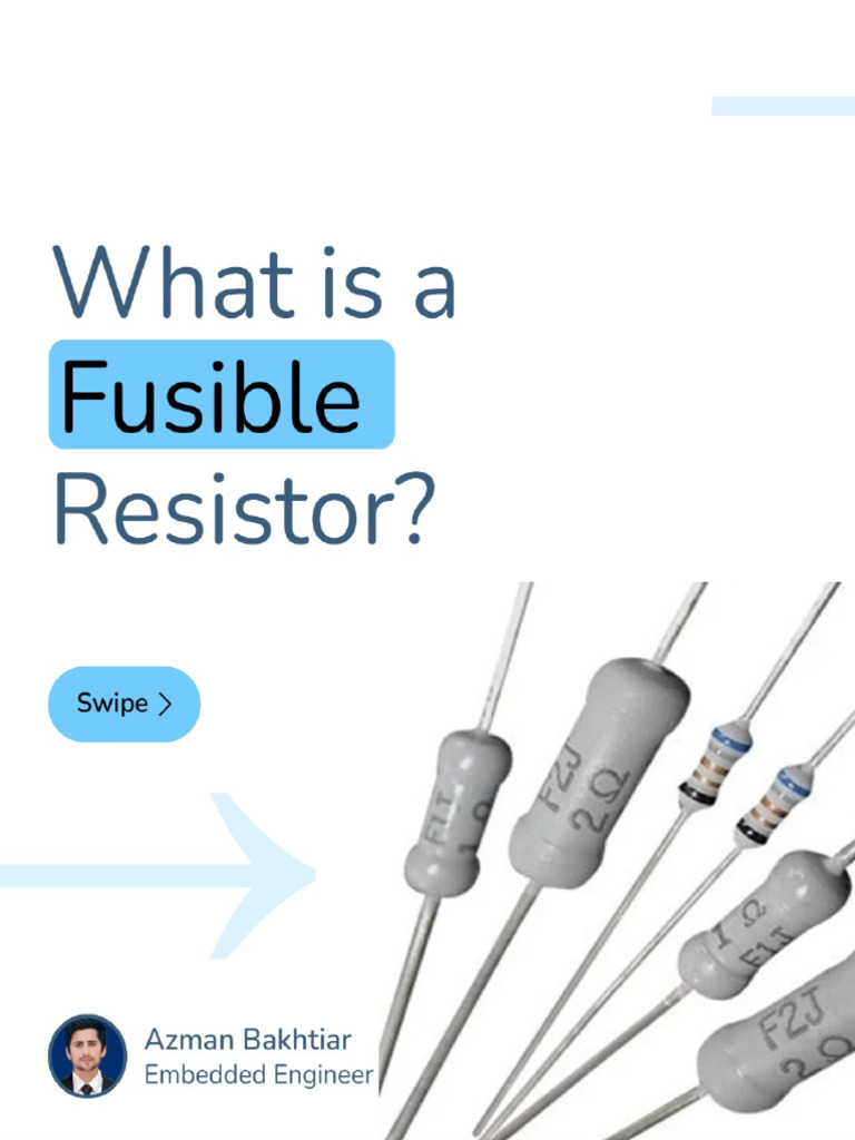 Fusible Resistor | PDF