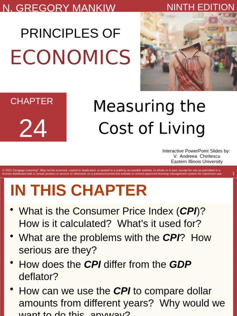 Interactive CH 24 Measuring The Cost of Living 9e | PDF | Cost Of ...