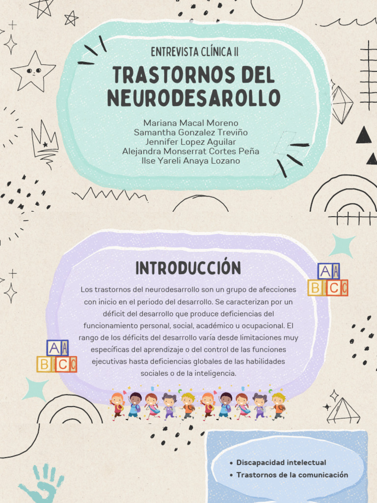 Trastornos Del Neurodesarrollo | PDF | Síndrome de Tourette | Desorden hiperactivo y deficit de ...