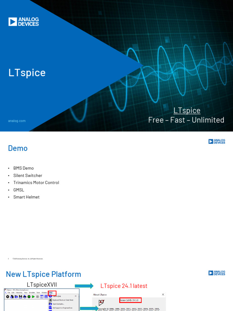 Getting - Started - With LTspice | PDF | Electrical Network | Computer ...