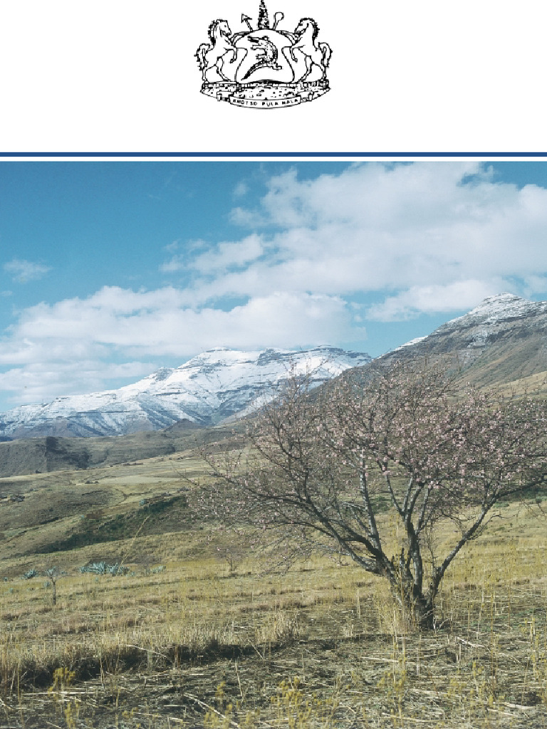 Lesotho Inc | PDF | United Nations Framework Convention On Climate ...