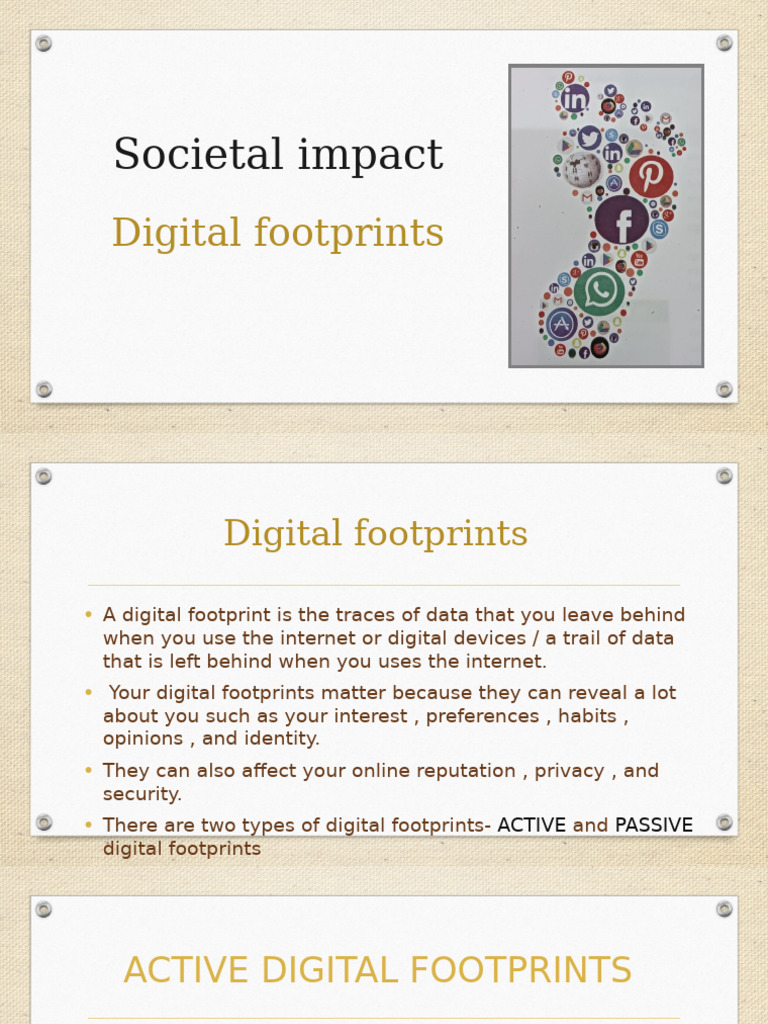 Understanding Digital Footprints and Risks | PDF | Http Cookie | Privacy