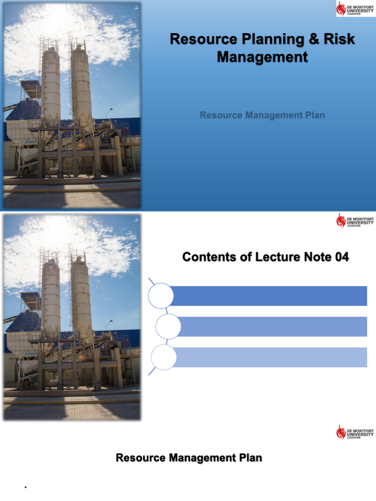 Project Resource Management Guide | PDF | Project Management | Economies