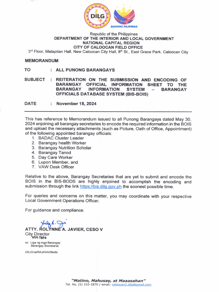 Memo-to-PBs-Reiteration-on-the-Submission-and-Encoding-of-Barangay ...