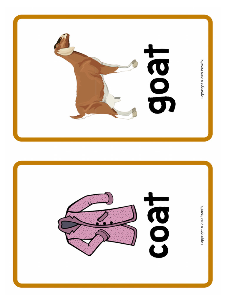 LongVowel Flashcards Long O | PDF