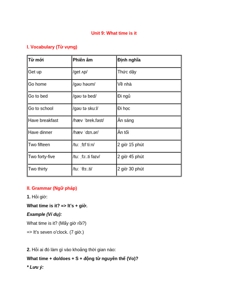 Grade 4_Unit 9 | PDF