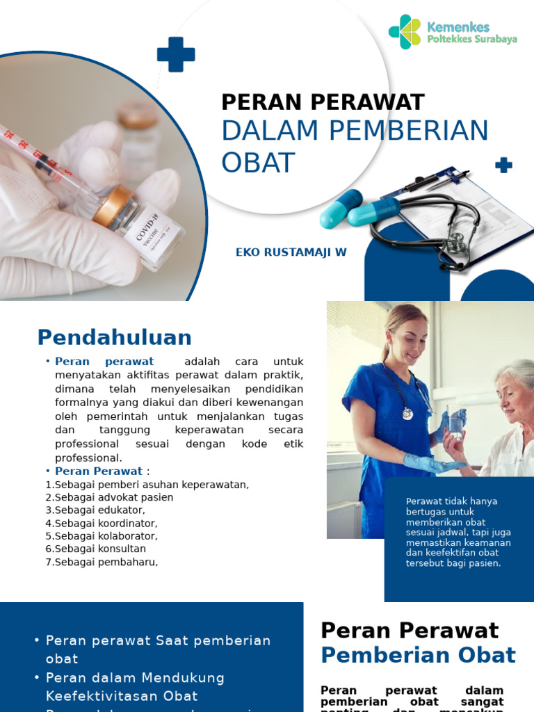 Peran Perawat dalam Pemberian Obat | PDF