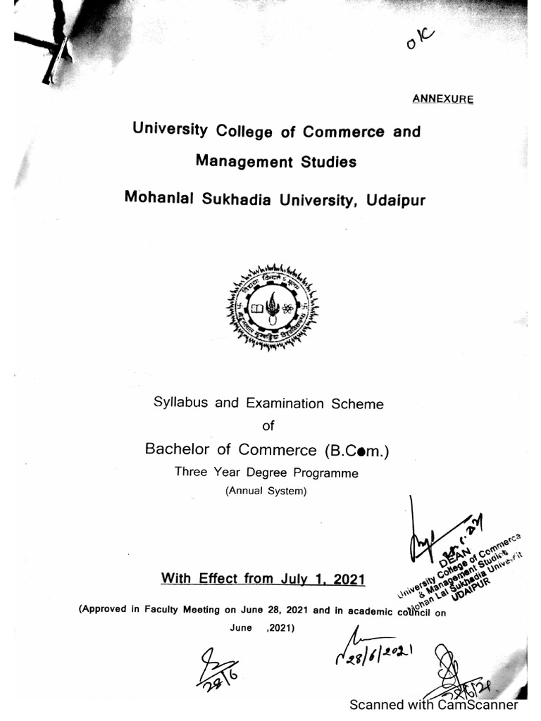 Bcom 1 1 | PDF
