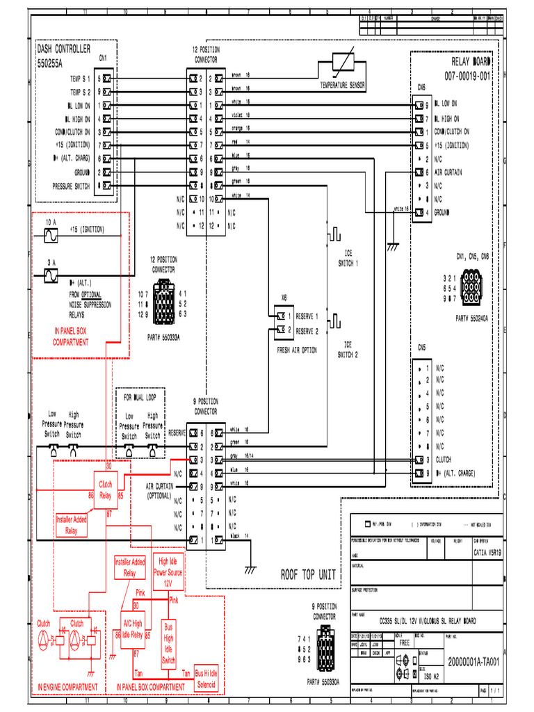 Bus Ignition Relay Wiring Guide | PDF