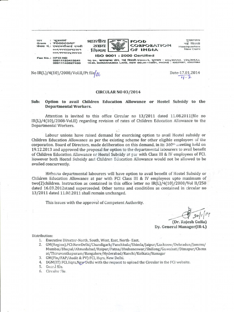 cir 03 2014 IRL | PDF