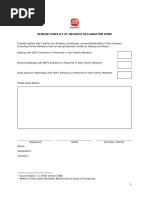 Conflict of Interest Declaration Form | PDF