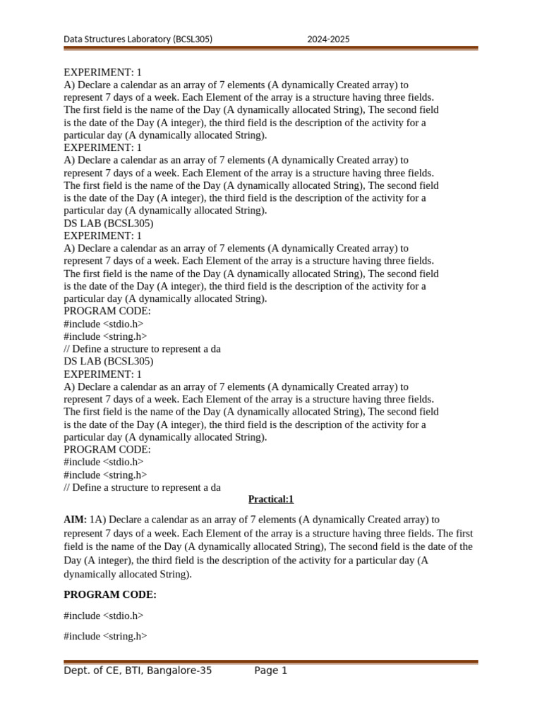 DS Lab Programs - 1TO 12 Ce | PDF | Queue (Abstract Data Type) | String (Computer Science)