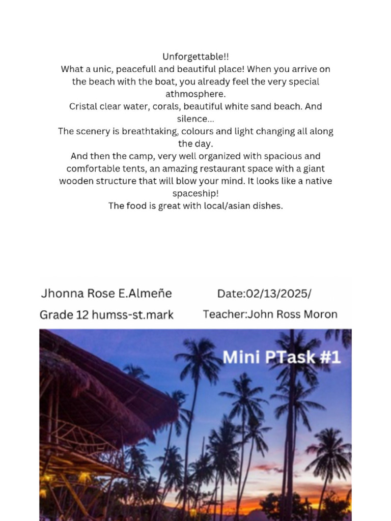 Mini PTask #1 CESC | PDF