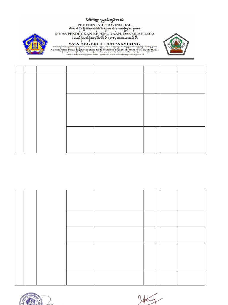 Atp B.bali Kls X - Maruta | PDF