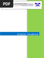 Prefectorial Board Roles Duties | PDF