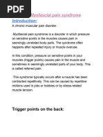 Myofascial Trigger Point Chart | PDF