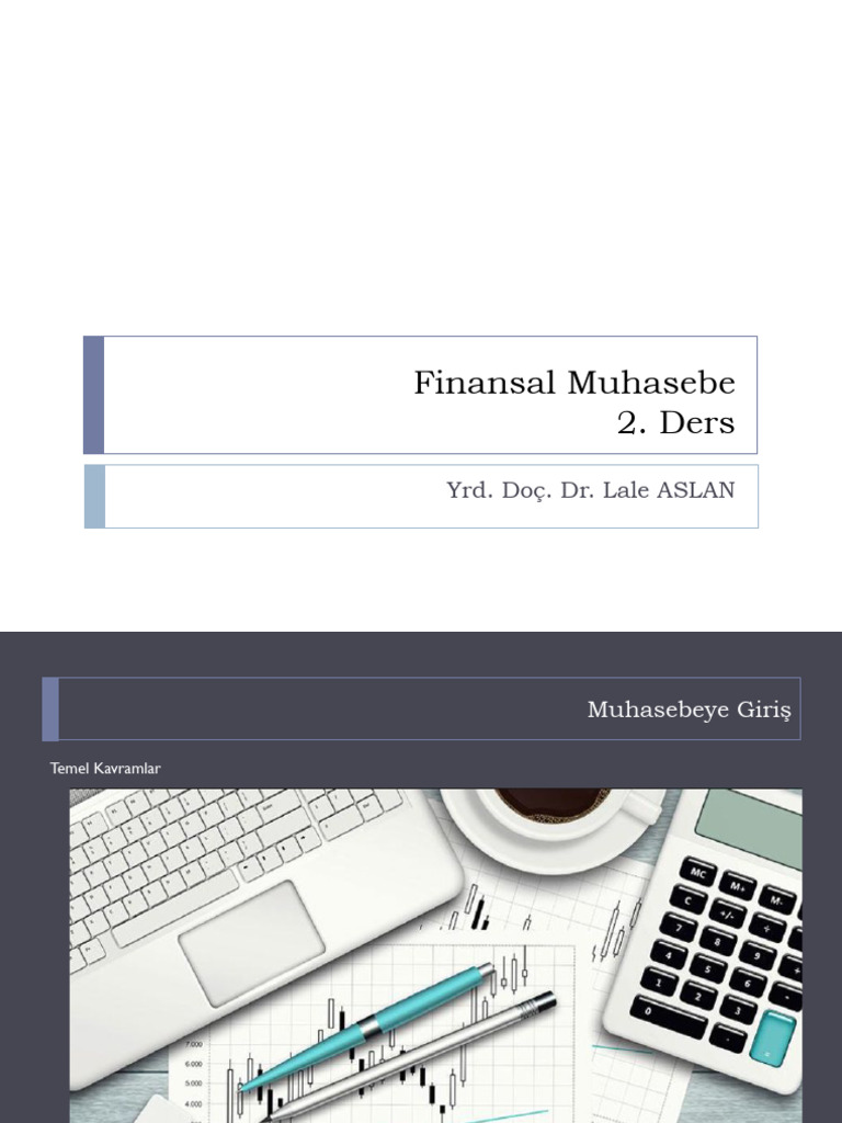 Finansal Muhasebe - Ders 2 | PDF