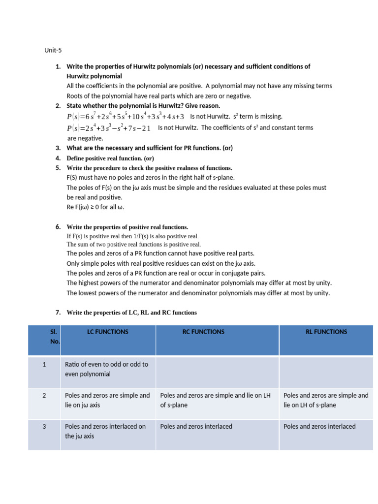 unit -5 | PDF | Polynomial | Zero Of A Function