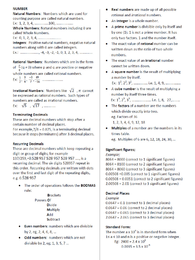 2 Updated IGCSE-Mathematics-Formula-Booklet Merged | PDF