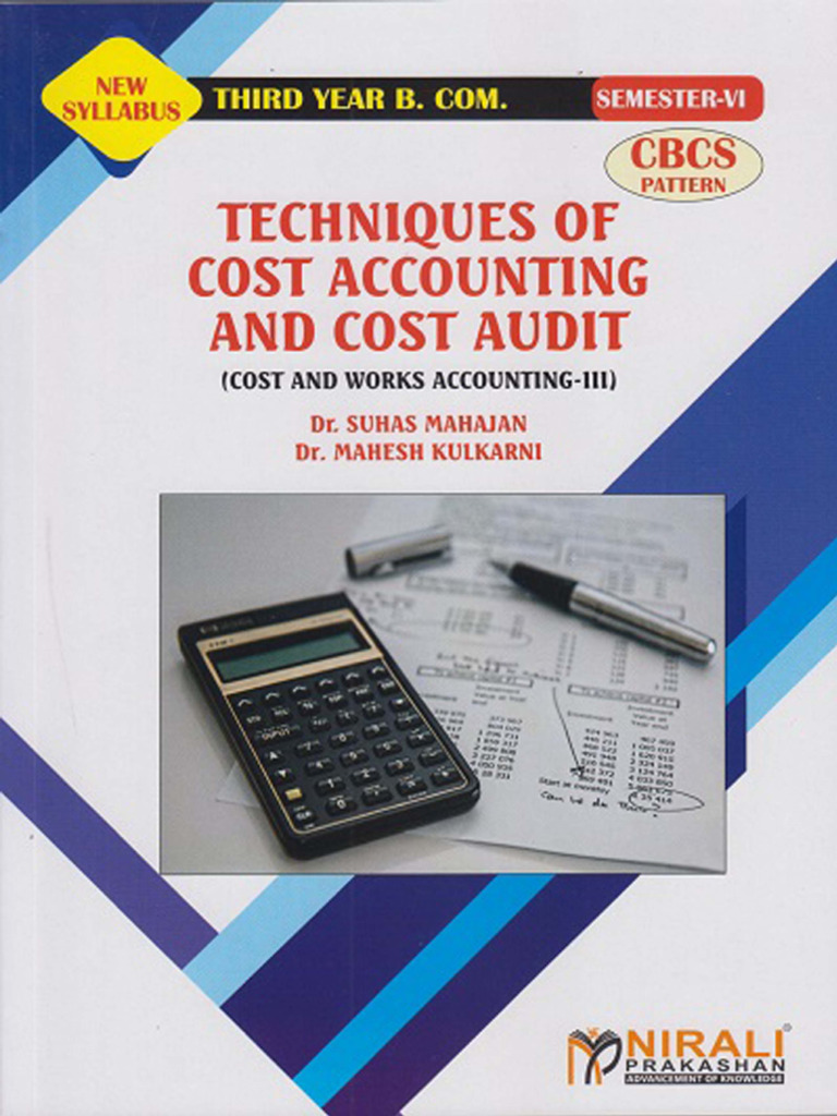 Cost Audit Techniques for B.Com Students | PDF | Cost Accounting | Prices