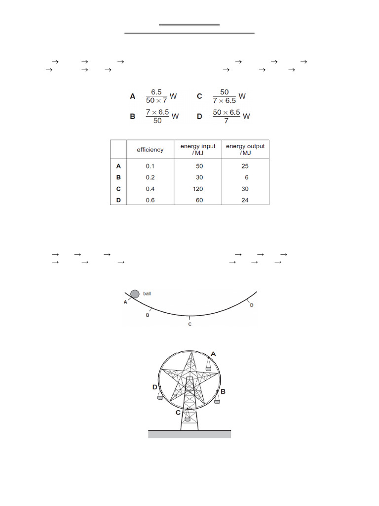 Practice_Questions-Energy__work_and_power | PDF | Kinetic Energy ...