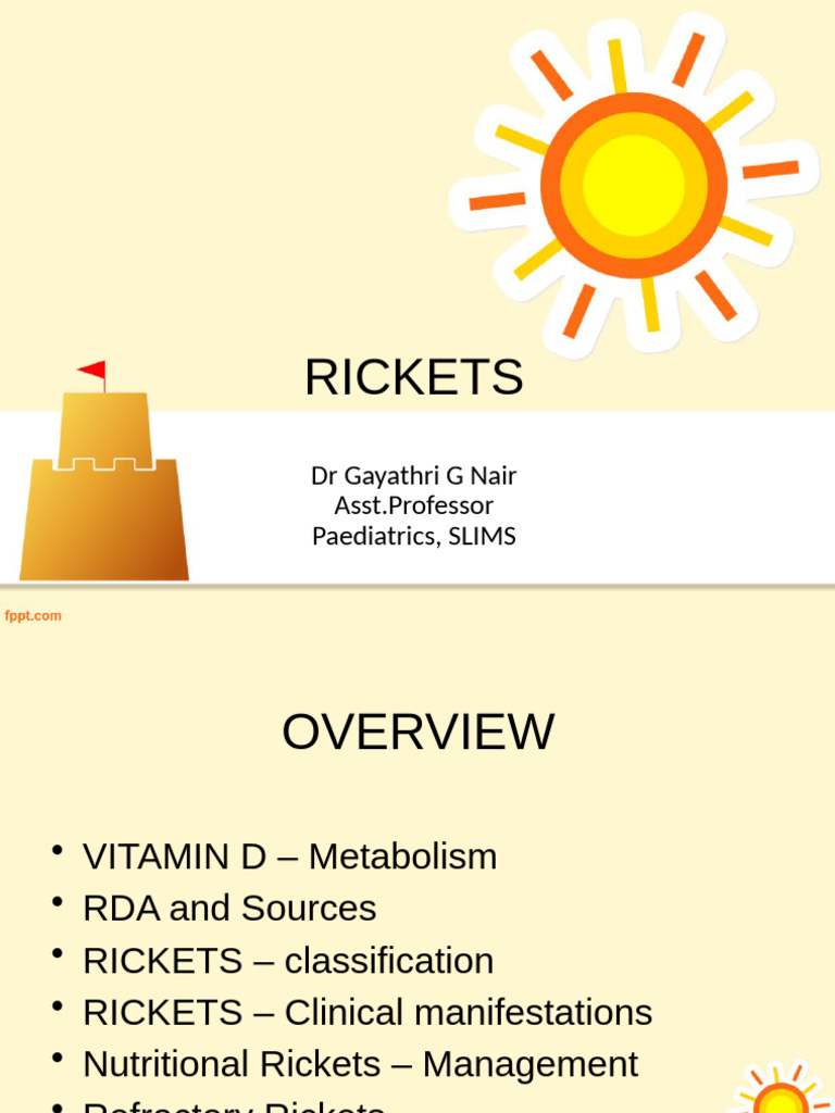 Rickets | PDF
