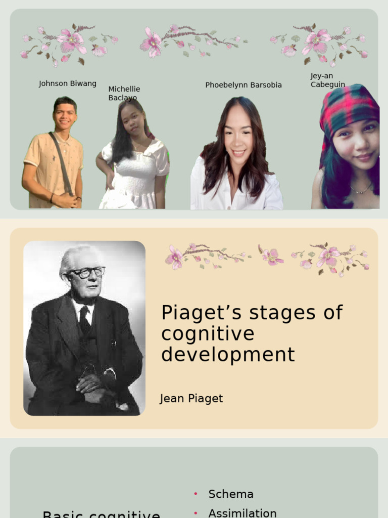 Piagets Development | PDF | Schema (Psychology) | Hypothesis