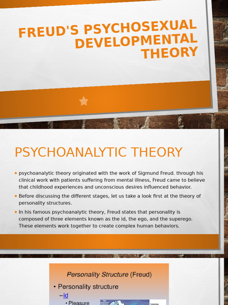 Freuds Psychosexual Developmental Theory | PDF | Behavioural Sciences ...
