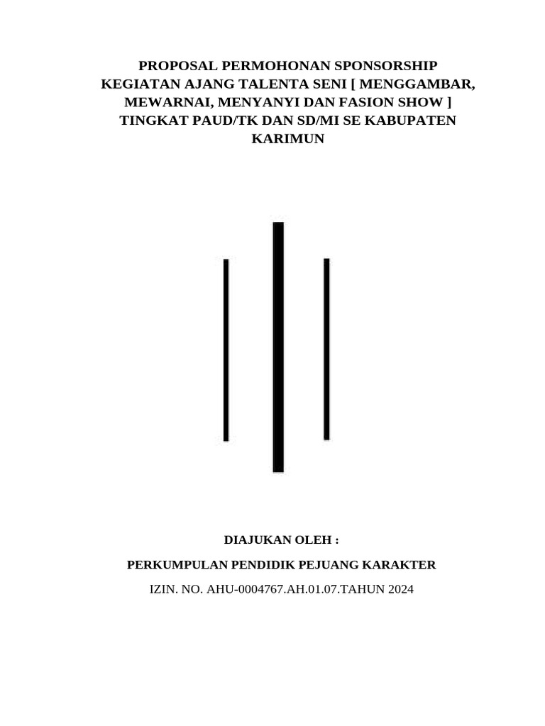 Proposal Untuk BPK Nurdin Basirun | PDF