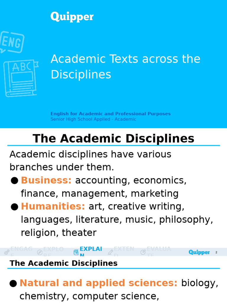 Understanding Academic Disciplines | PDF | Social Sciences | Science