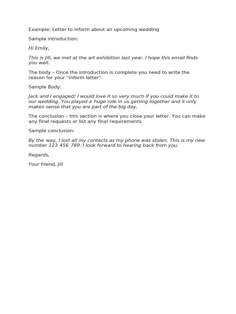 Invitation to My Wedding | PDF