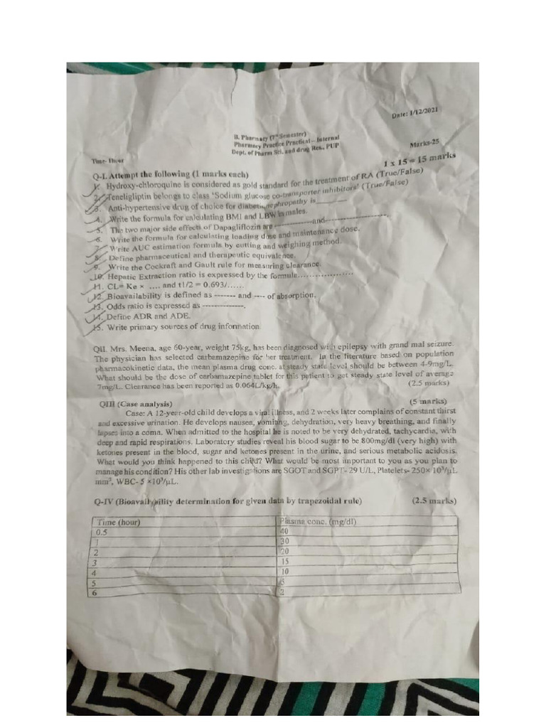 Practice School Paper | PDF