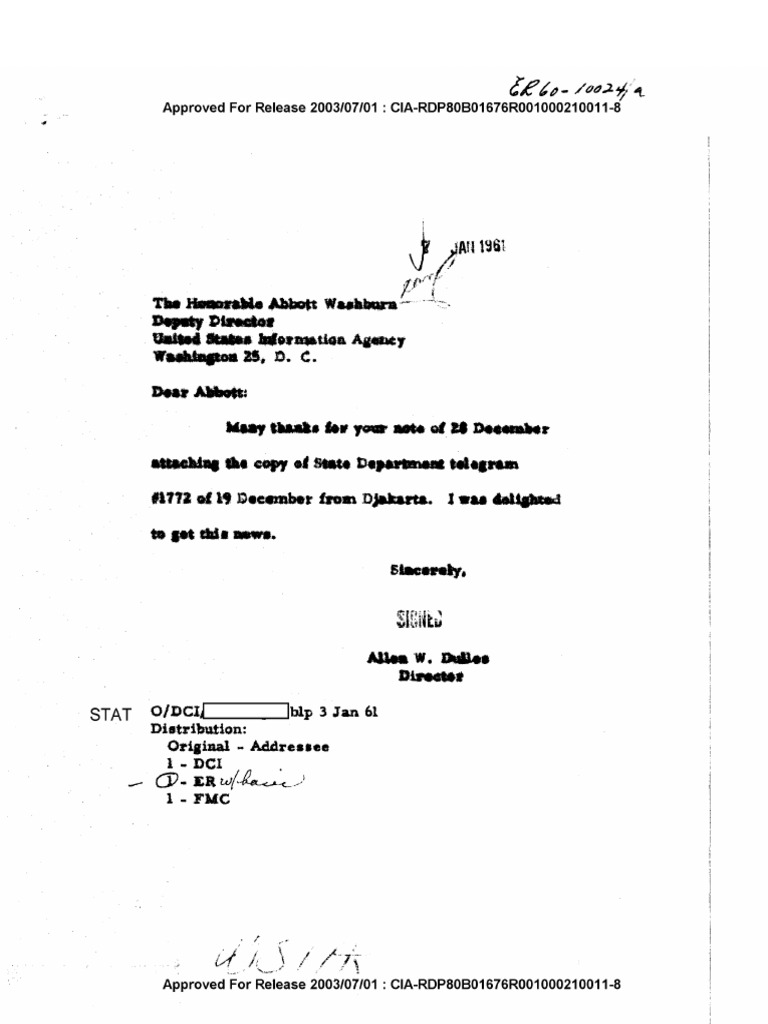 Incoming Telegram From Ambassador Jones To Secretary of State | PDF